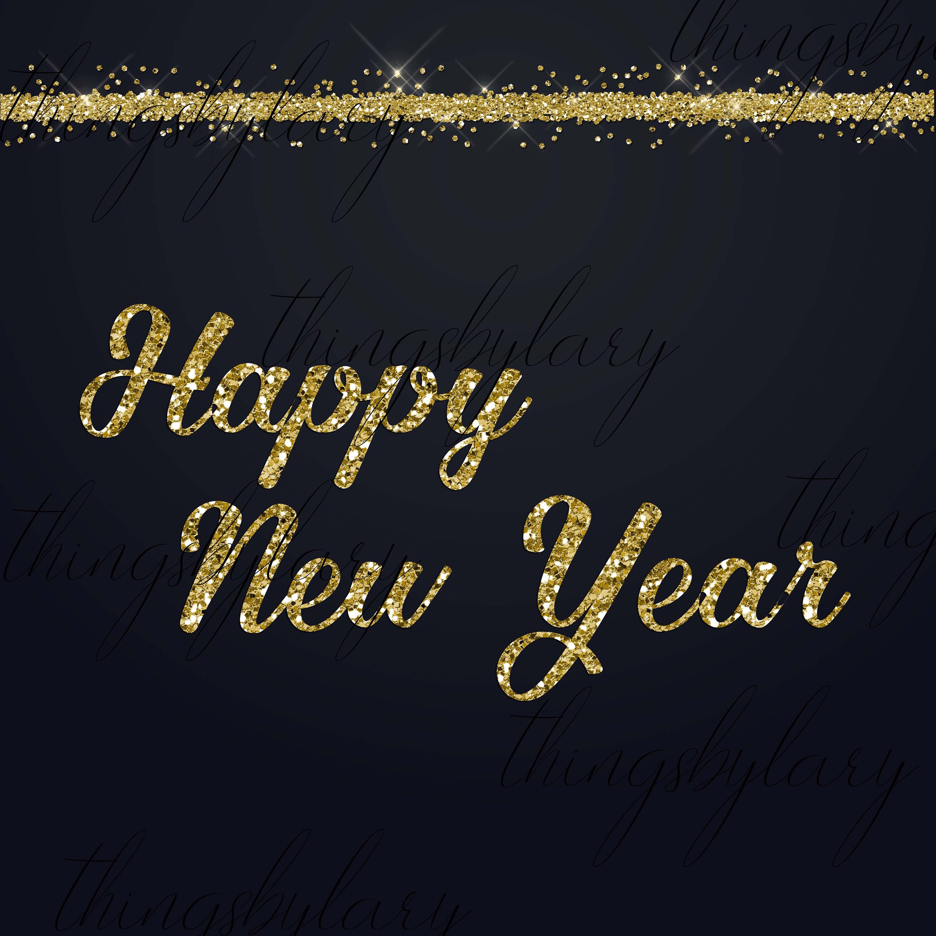 32 Seamless Glitter Border Line Overlay Images 300 Dpi PNG Commercial ...