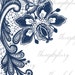 27 Navy Blue Lace Overlays Borders Frames Images PNG Transparent 300 ...