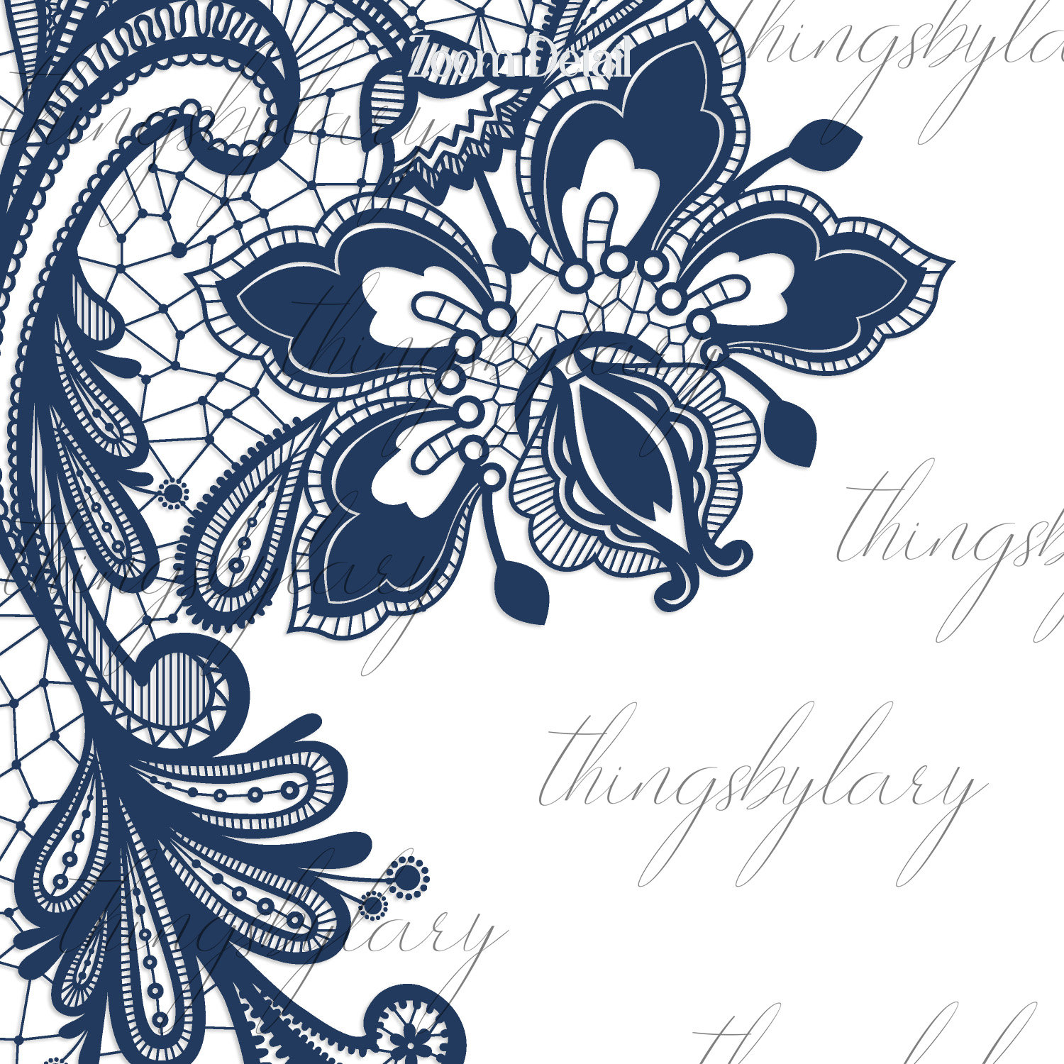 27 Navy Blue Lace Overlays Borders Frames Images PNG - Etsy