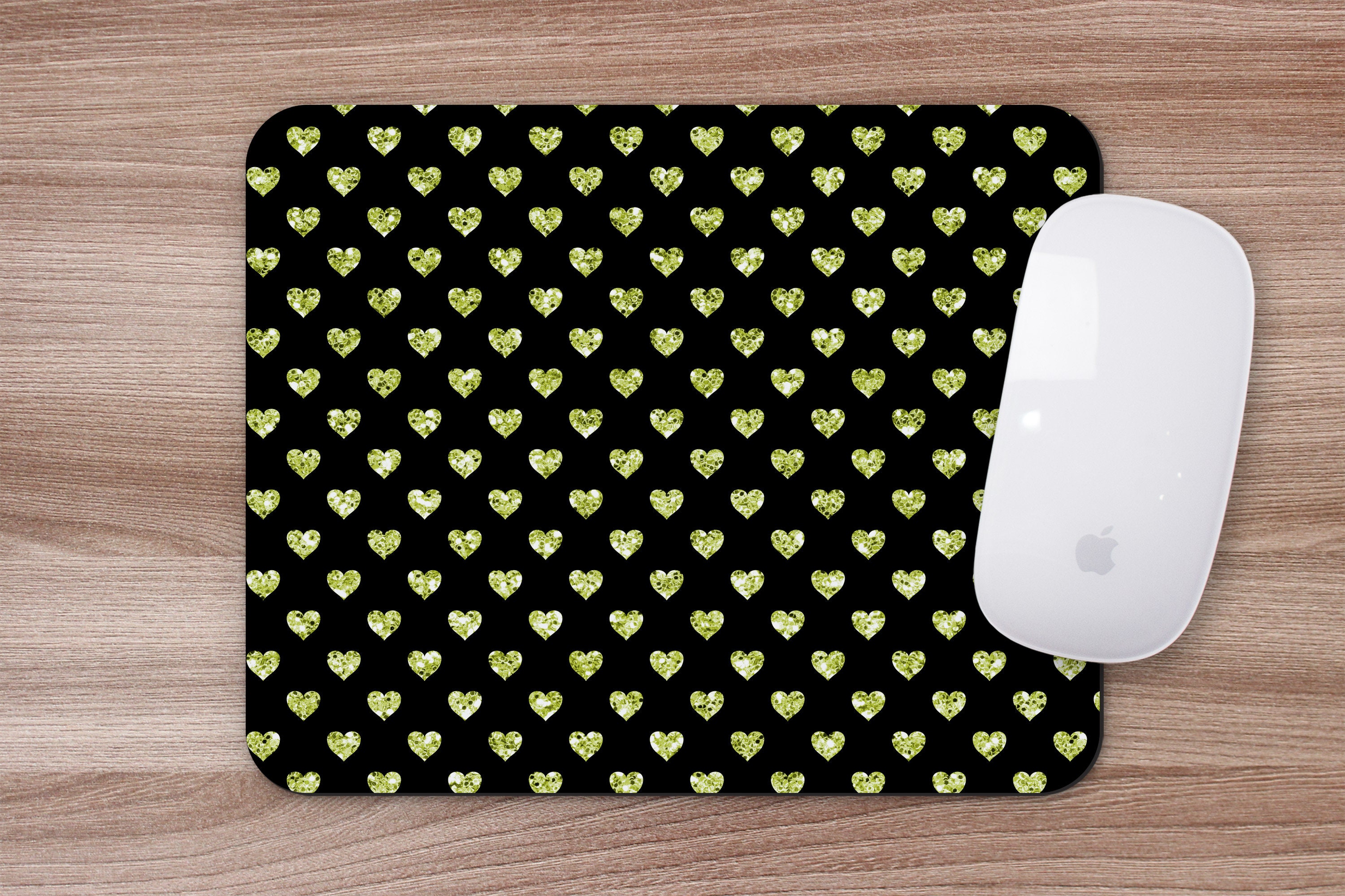 100 Seamless Black and Glitter Heart Pattern Digital Papers | Etsy