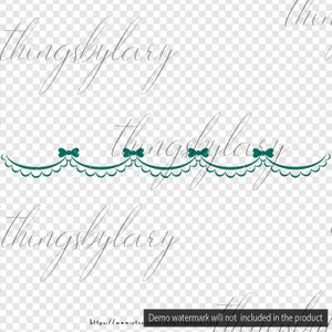 100 Bow Header Clipart, Bow Frame Clipart, 100 Header Clipart, 100 PNG ...
