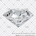 100 Side View Real Diamond Cliparts, 100 Colors, Commercial Use,planner ...