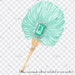 100 Watercolor Antique Handy Feather Fan Clipart, Royal Vintage Clipart ...