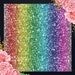30 Rainbow Shimmering Glitter Digital Papers 12x12 300 Dpi Instant ...
