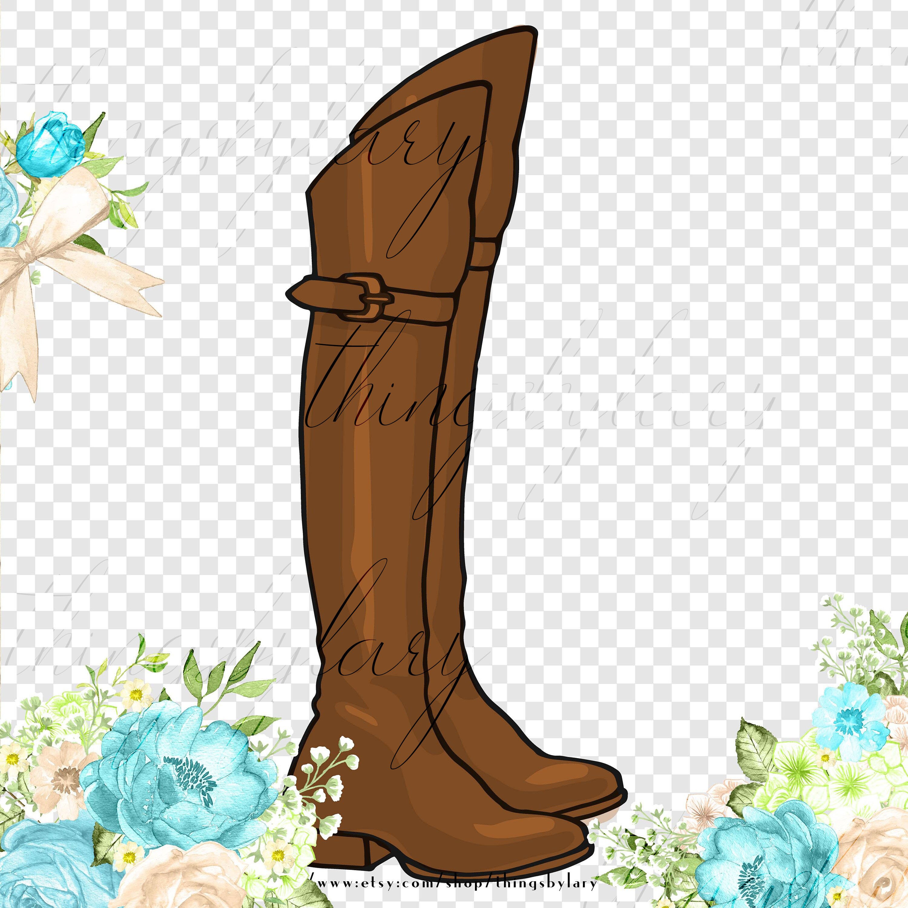 100 Thigh High Boots Clipartover Knee High Boots100 PNG Clip - Etsy