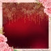 16 Luxury Red Bokeh Valentine Background Digital Images 12inch 300 Dpi ...