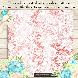 100 Seamless Floral Papers in 12 Inch, 300 Dpi Planner Paper ...