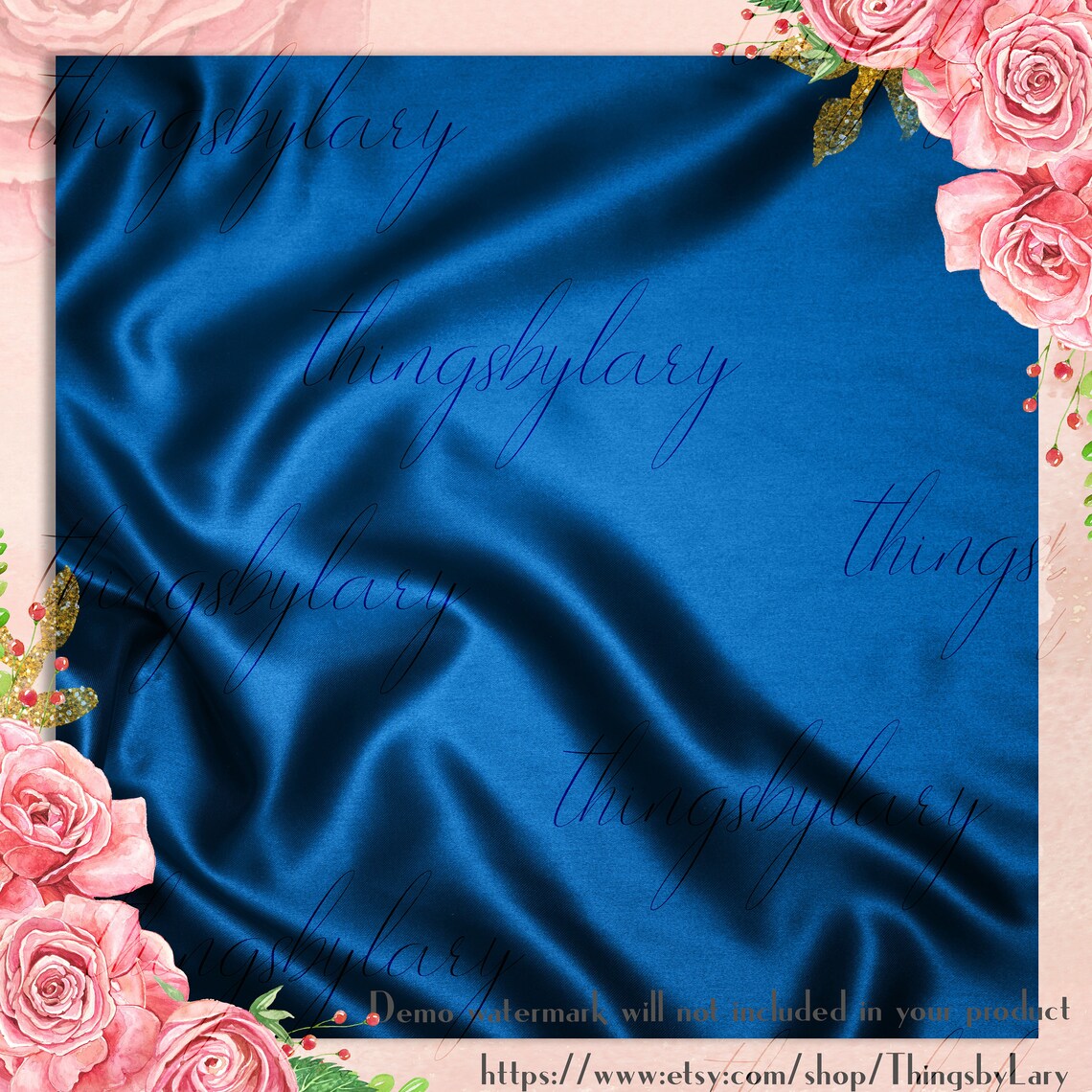 42 Royal Blue Satin Silk Cloth Papers 12 Inch, 300 Dpi Planner Paper ...