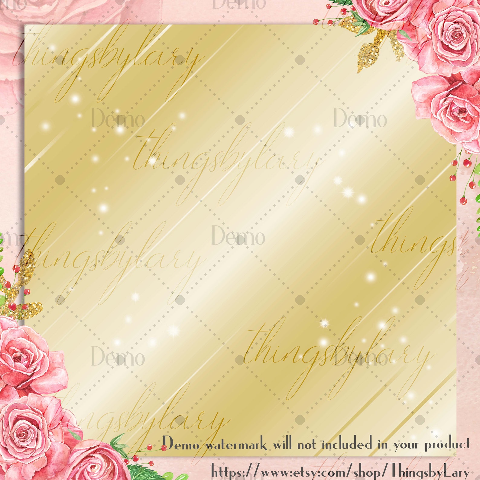 42 Gold Metallic Papers 12 Inch 300 Dpi Planner Paper - Etsy