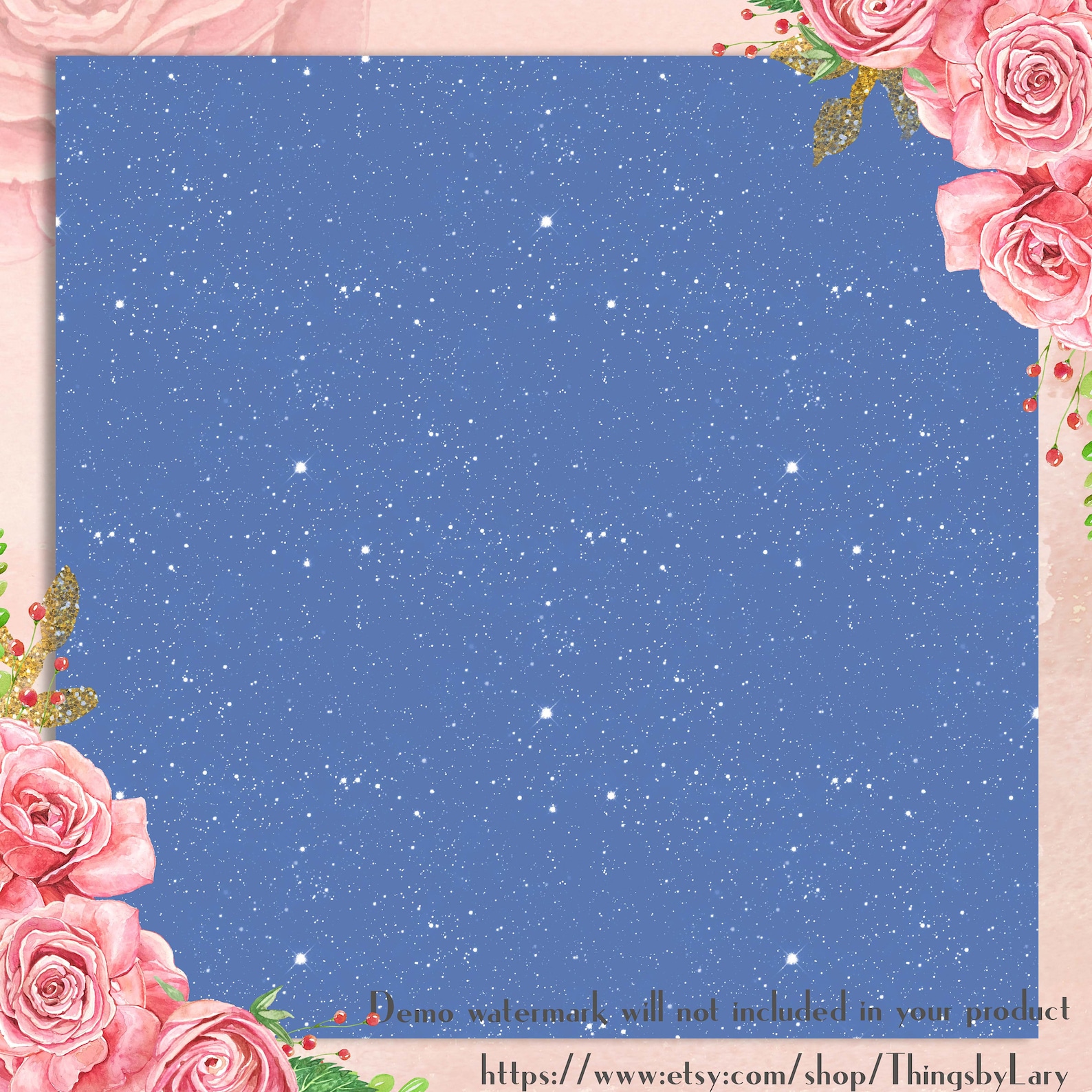 100 Seamless Starry Night Papers in 12inch,300 Dpi Planner Paper ...