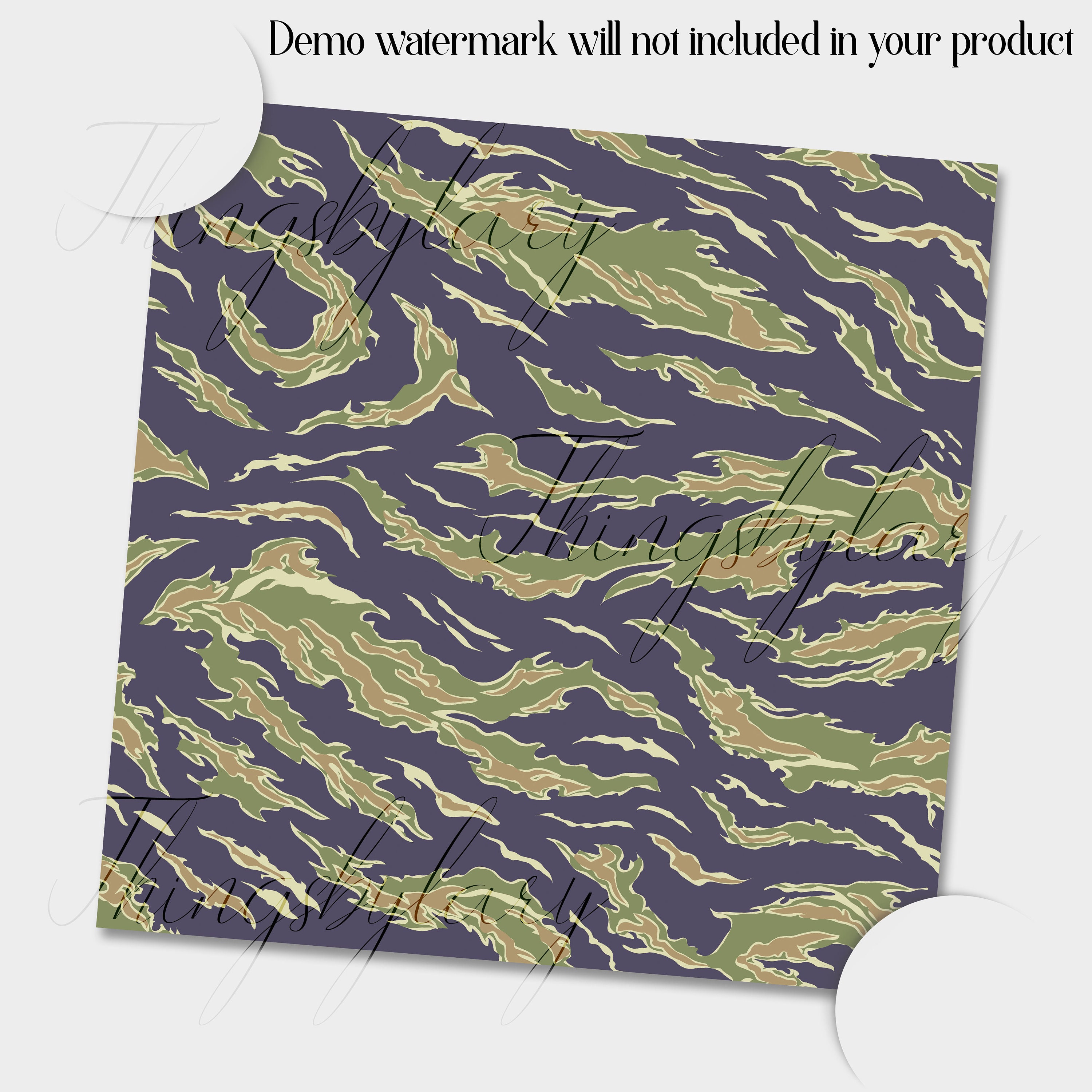 24 Camouflage Pattern Digital Papers 12", Digital Papers, Camouflage ...