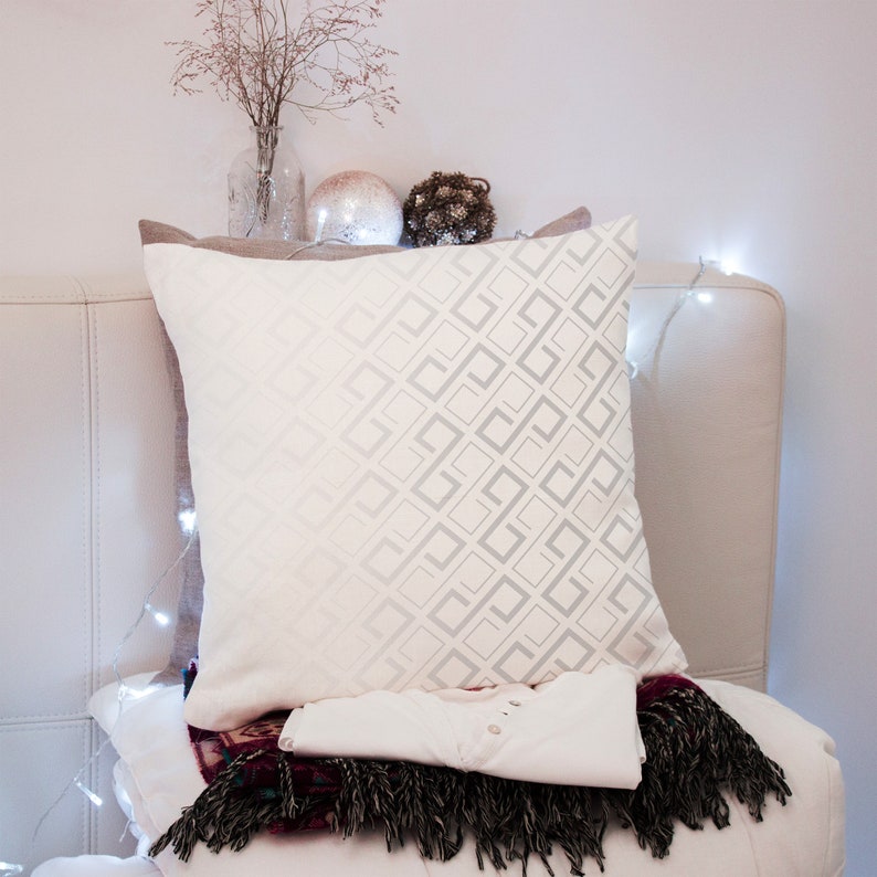 32 Gray Blended Greek Key Pattern Digital Papers 12x12" 8.5x11 ...