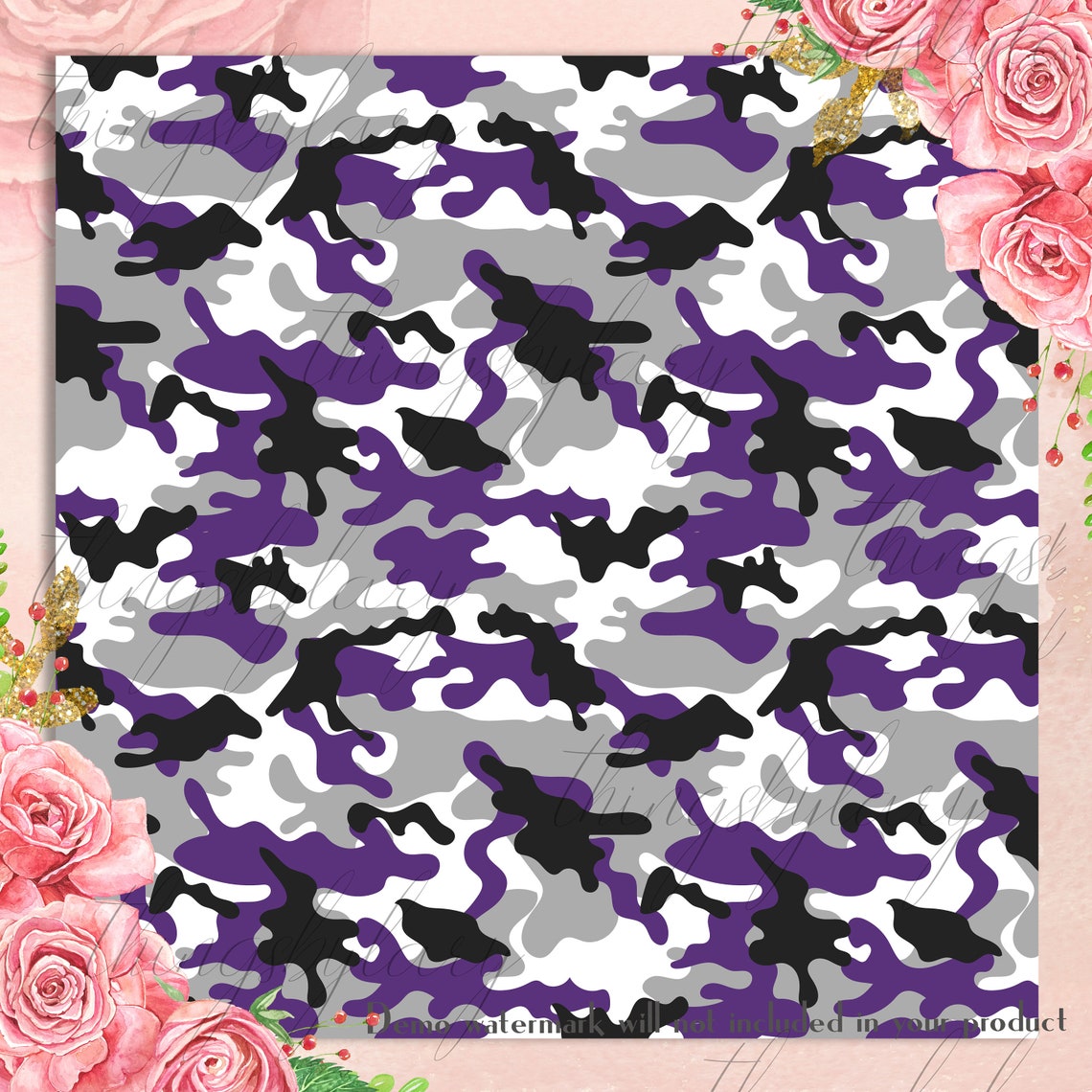 20 Seamless Military Camouflage Digital Papers 12 300 - Etsy