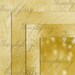 42 Gold Foil Papers 12 Inch 300 Dpi Planner Paper Commercial - Etsy