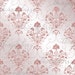 42 Pale Pink Peach Glitter Seamless Damask Ornament Overlays ...