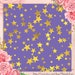 100 Seamless Gold Foil Star Papers 12 Inch 300 Dpi Instant Download ...