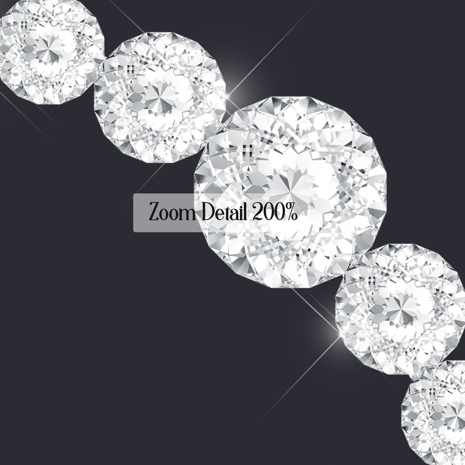 100 Diamond & Glitter Circle Frames Clip Arts Pearl Frames Digital Clip ...