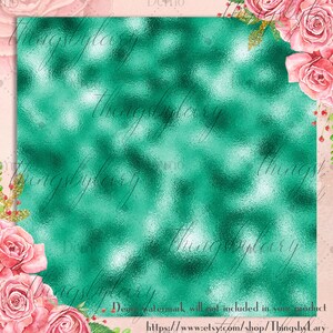 100 Vivid Foil Texture Digital Papers in 12 Inch, Instant Download ...