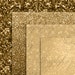 42 Antique Gold Glitter and Sequin Papers 12 Inch 300 Dpi Instant ...