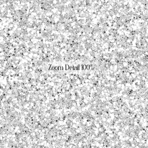 16 Seamless White Glitter Digital Papers Commercial Use Silver Glitter ...