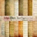 16 Antique Music Sheet Papers 8.5x11 in Instant Download Commercial Use ...