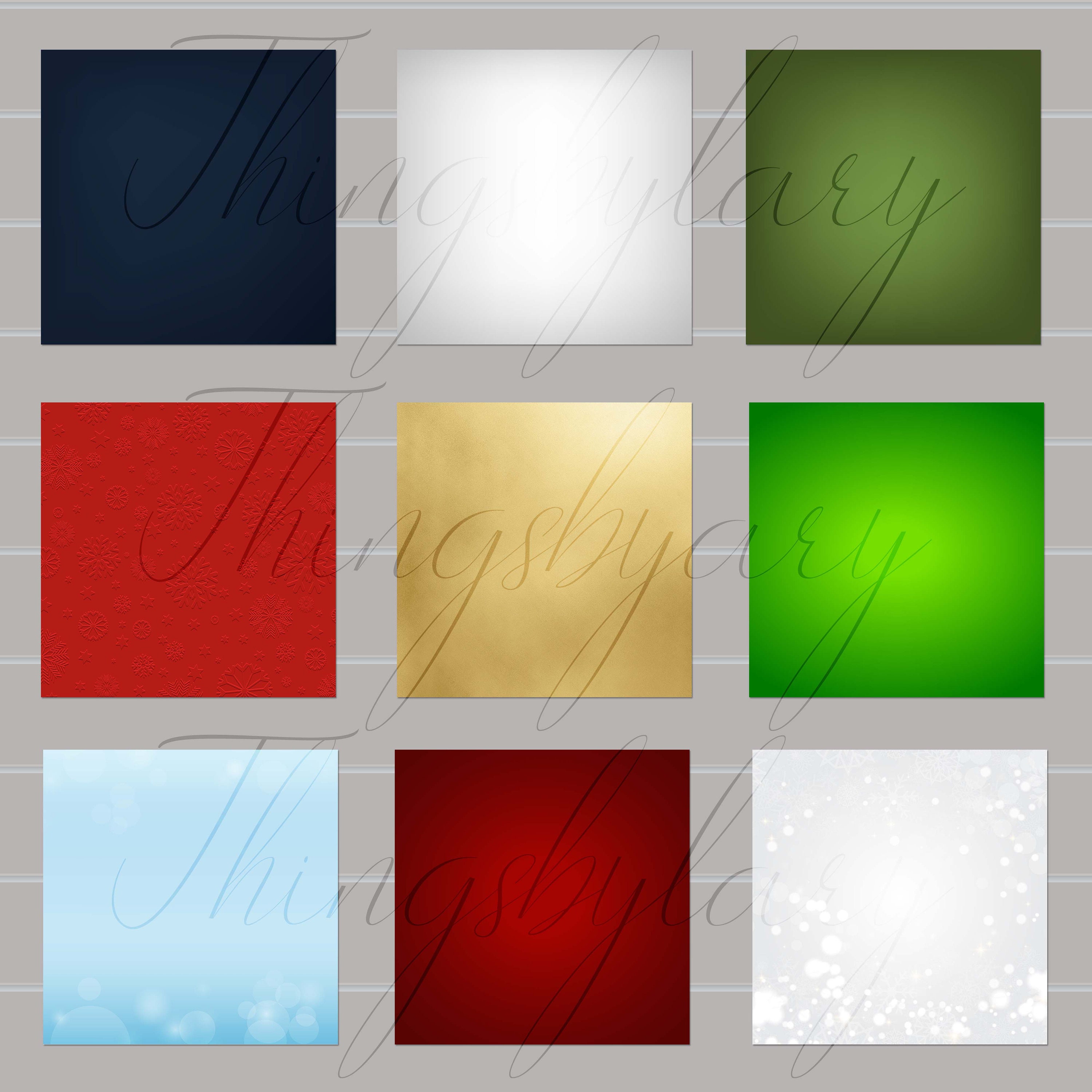 24 Luxury Christmas Background Digital Papers 12" 300 Dpi Instant ...