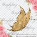 15 Gold Glitter Foil Butterfly Clip Arts 300 Dpi Instant Download ...