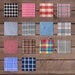 30 Real Plaid Gingham Fabric Digital Papers 12x12 300 - Etsy