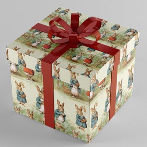 20 Seamless Vintage Peter Rabbit Ver 2 Digital Papers Commercial Use ...