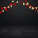 34 Red and Gold Glitter Party Garland Overlay Digital Images PNG 300 ...