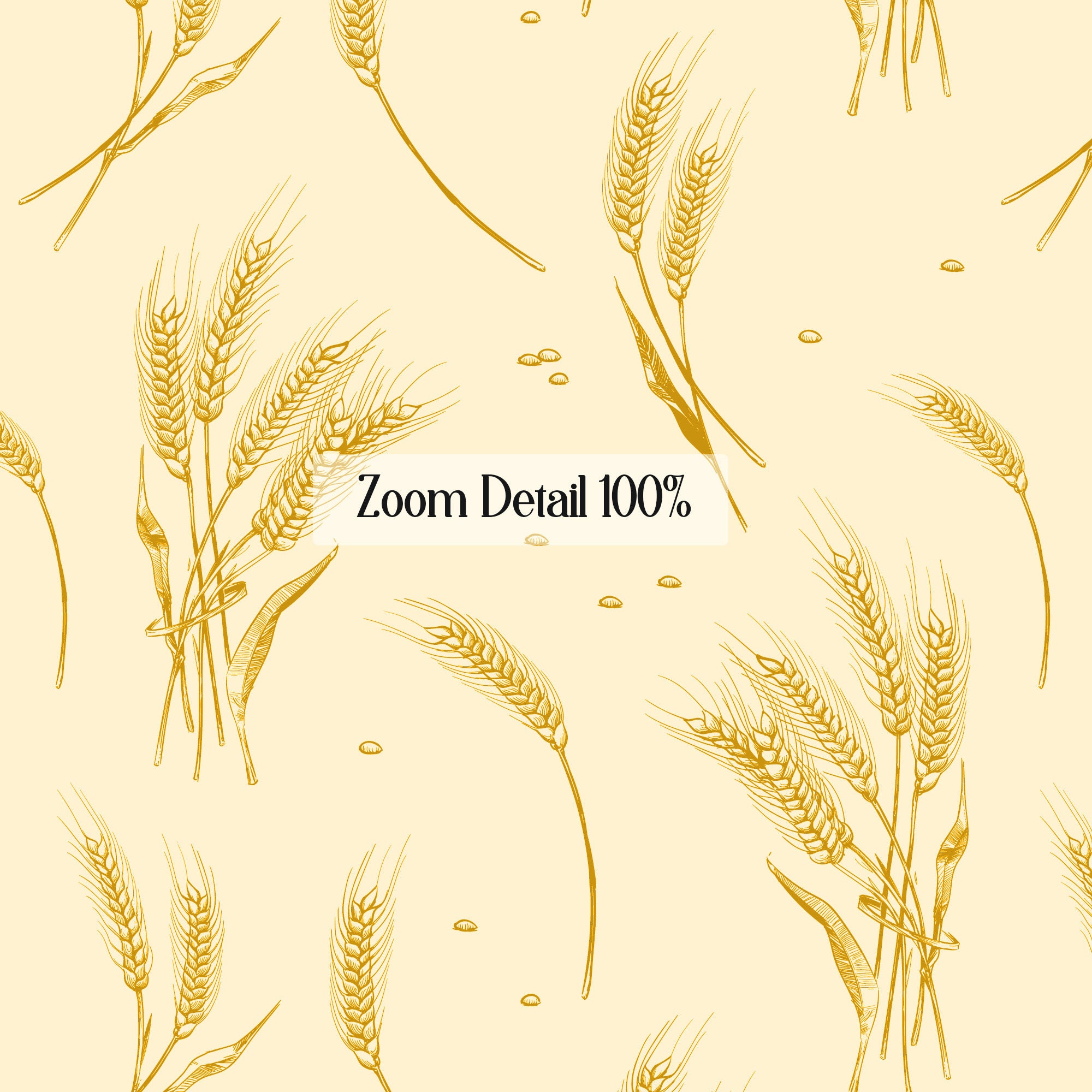 100 Seamless Wheat Field Barley Grain Organic Digital Papers 12x12" 300 ...