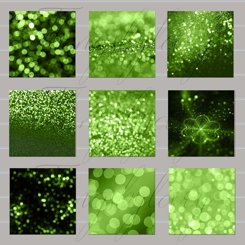 42 Bokeh and Glitter Texture Digital Papers 12 Inch 300 Dpi Planner ...