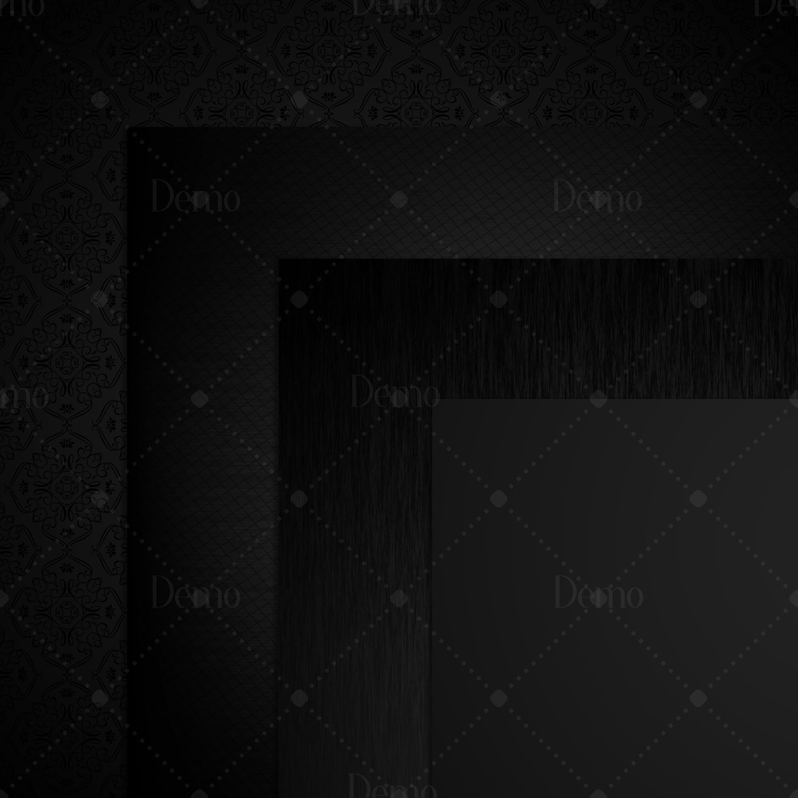 16 Black Luxury Pattern Digital Papers 12inch 300 Dpi Commercial Use ...