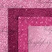 42 Pink Peacock Glitter Papers 12 Inch 300 Dpi Planner Paper Commercial ...