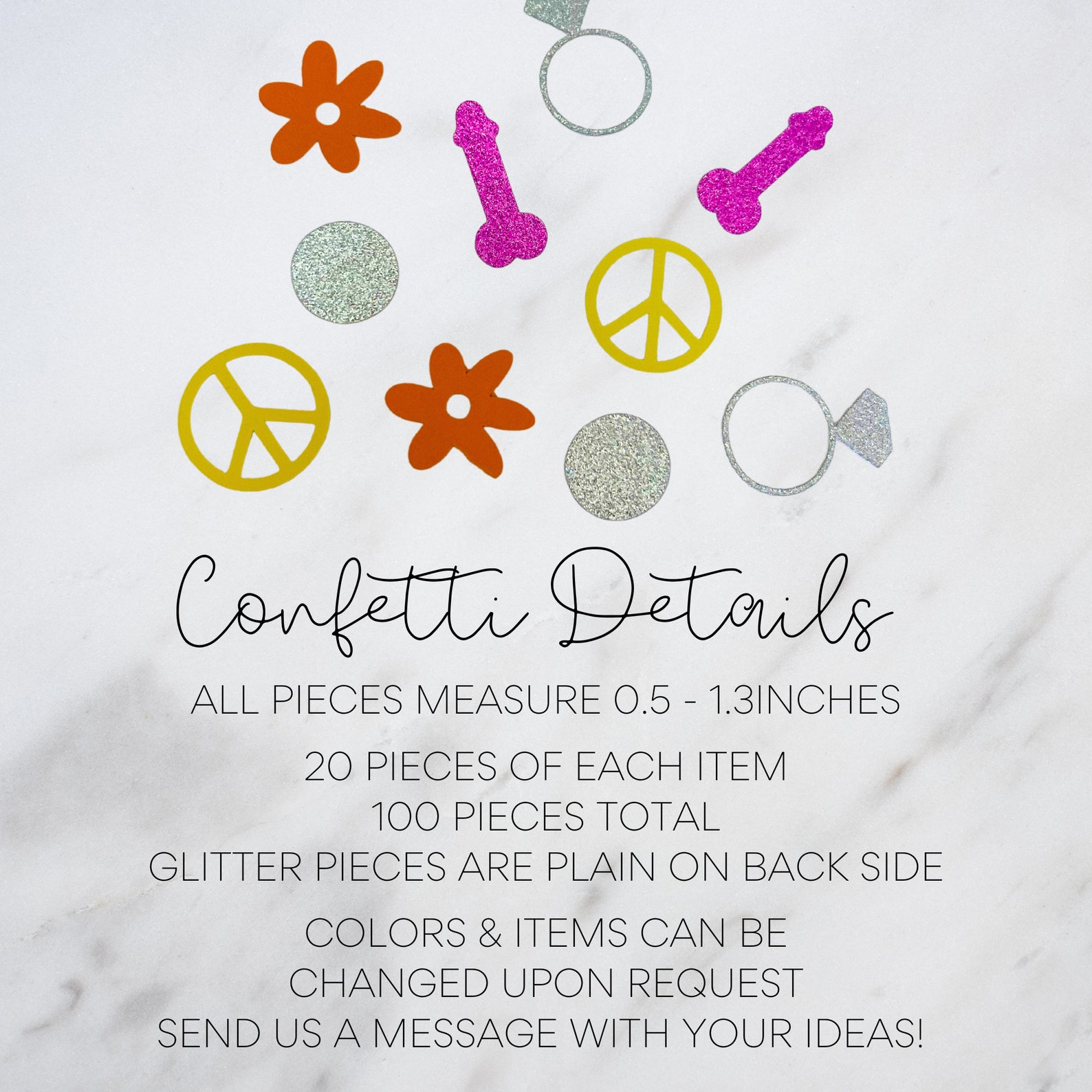Dazed and Engaged Bachelorette Party Table Confetti - Bridal Shower ...
