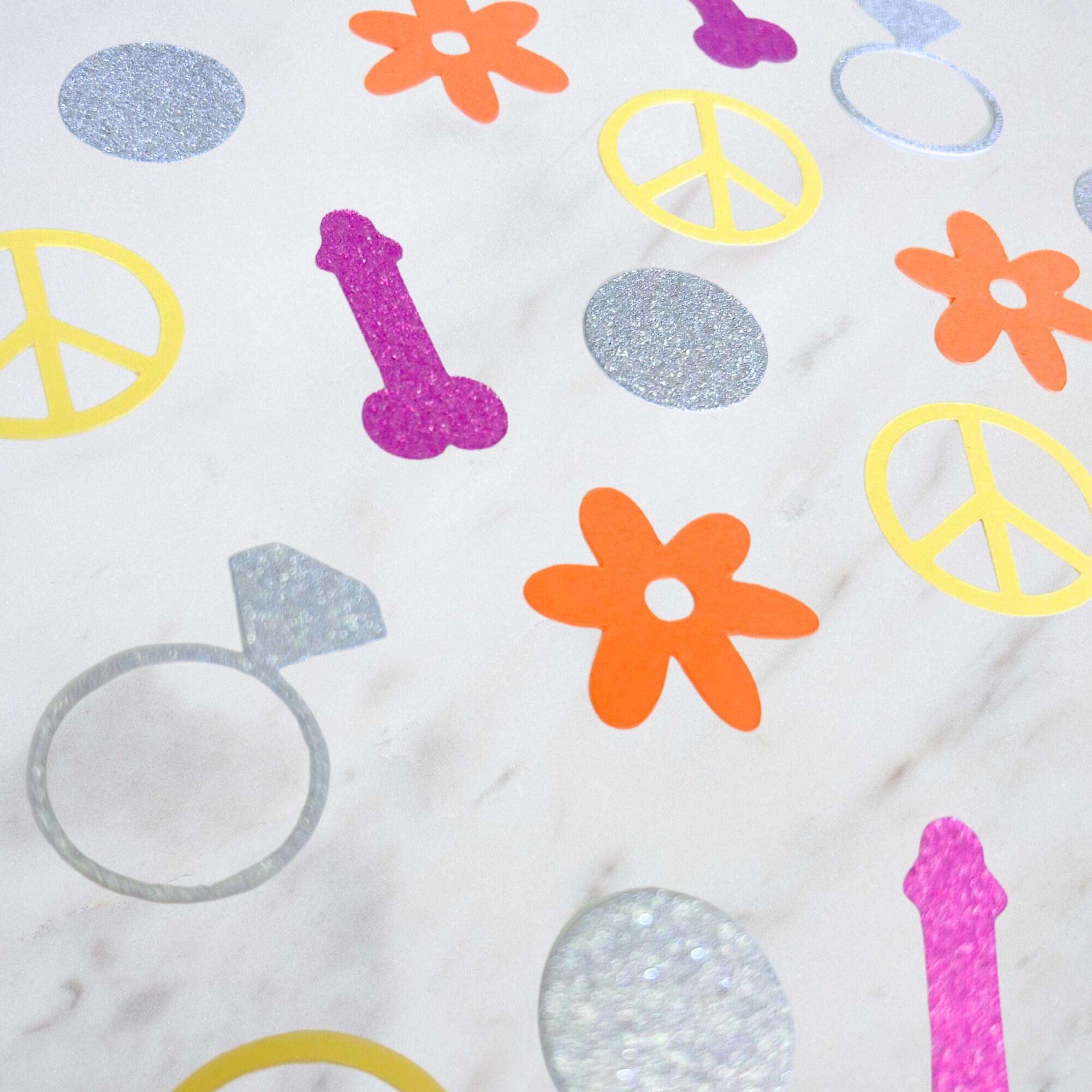 Dazed and Engaged Bachelorette Party Table Confetti - Bridal Shower ...