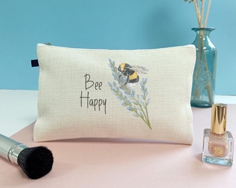 bumble bee makeup bag