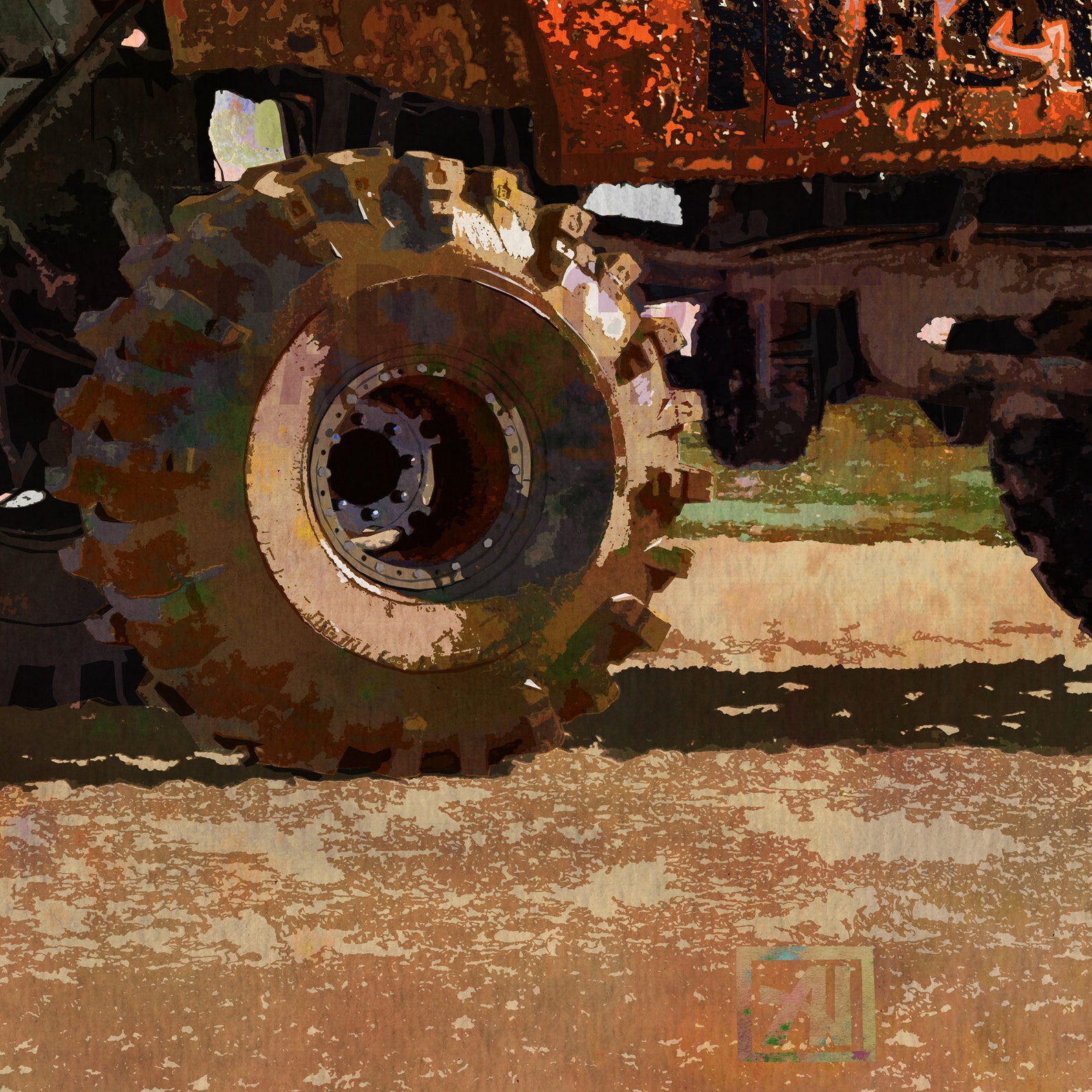 Bug Nasty Mud Bogger - Volkswagen Beetle Monster Car Art Print - Etsy