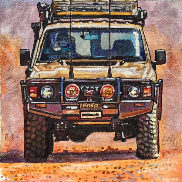 Toyota Landcruiser Wall Art - Etsy