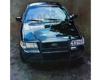 Ford Crown Victoria Wall Art Poster Print DIGITAL DOWNLOAD - Etsy