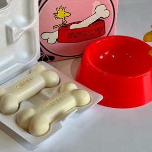 1973 Snoopy's Pal Woodstock - Peanuts Avon Soap Dish & Bone Soaps in ...