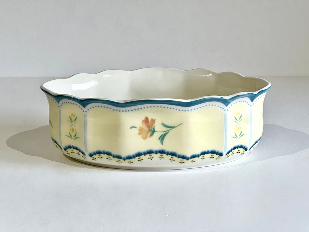 9" Oval Vegetable Bowl Provencal Blossom by Lenox French Country ...