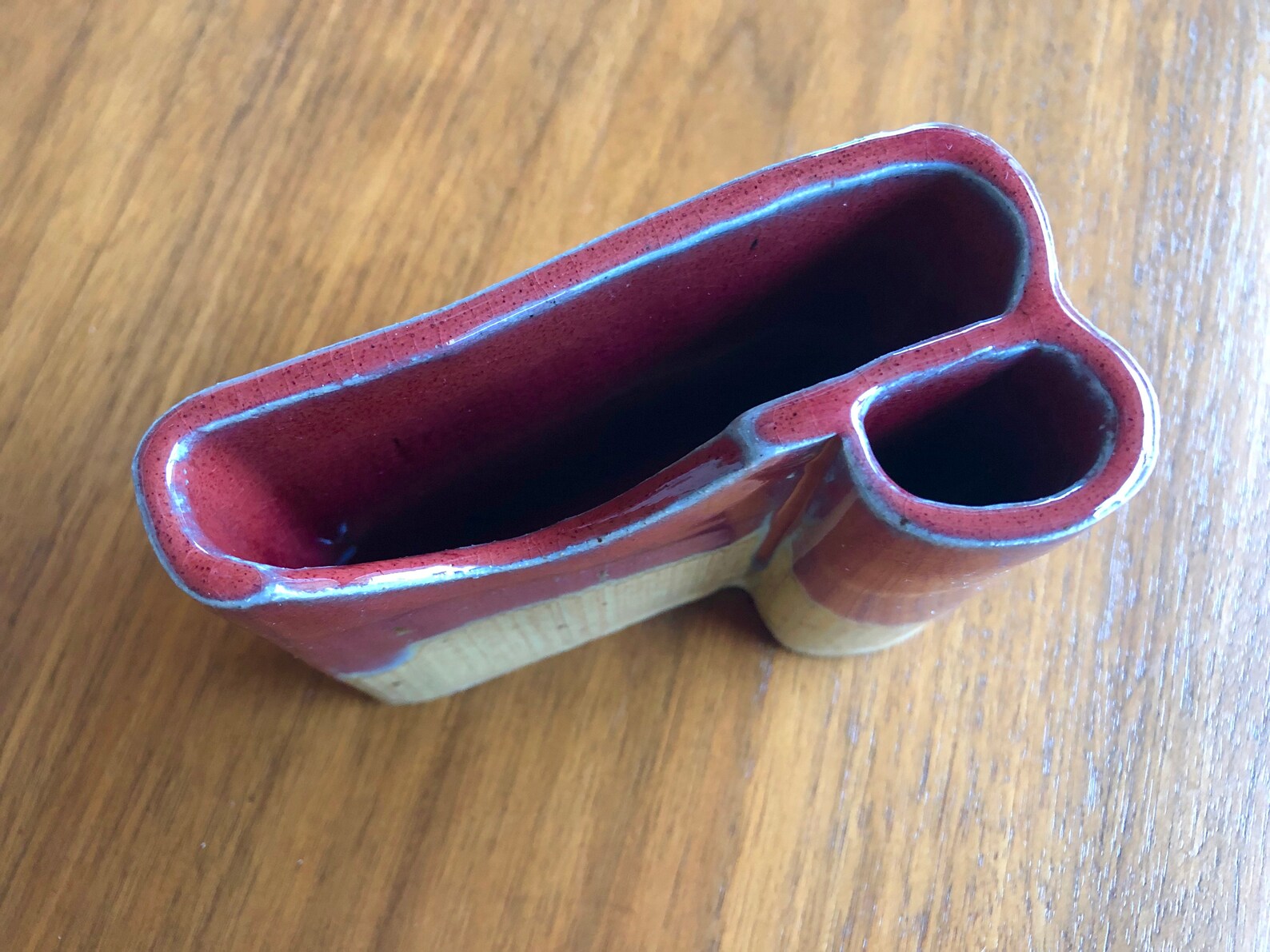 Smoky Mountain Pottery Two Tone Ceramic Art Modern Industrial - Etsy