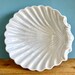 Extra Large White Pearlescent Plastic Bowl White Sea Shell - Etsy