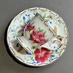Set of 6 Grace's Teaware Demitasse/espresso Cups and Saucers Flowers ...