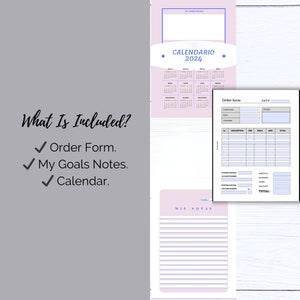 Order Form Ecommerce Template - Etsy