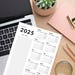 2025 Year Calendar Minimalist | Calendar Printable Landscape | Calendar ...