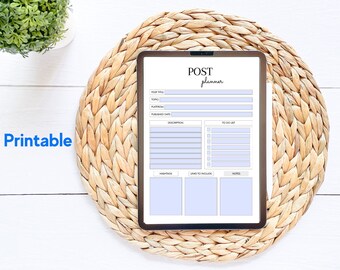 Digital Planner 2022 2023 2024 Fillable and Printable - Etsy