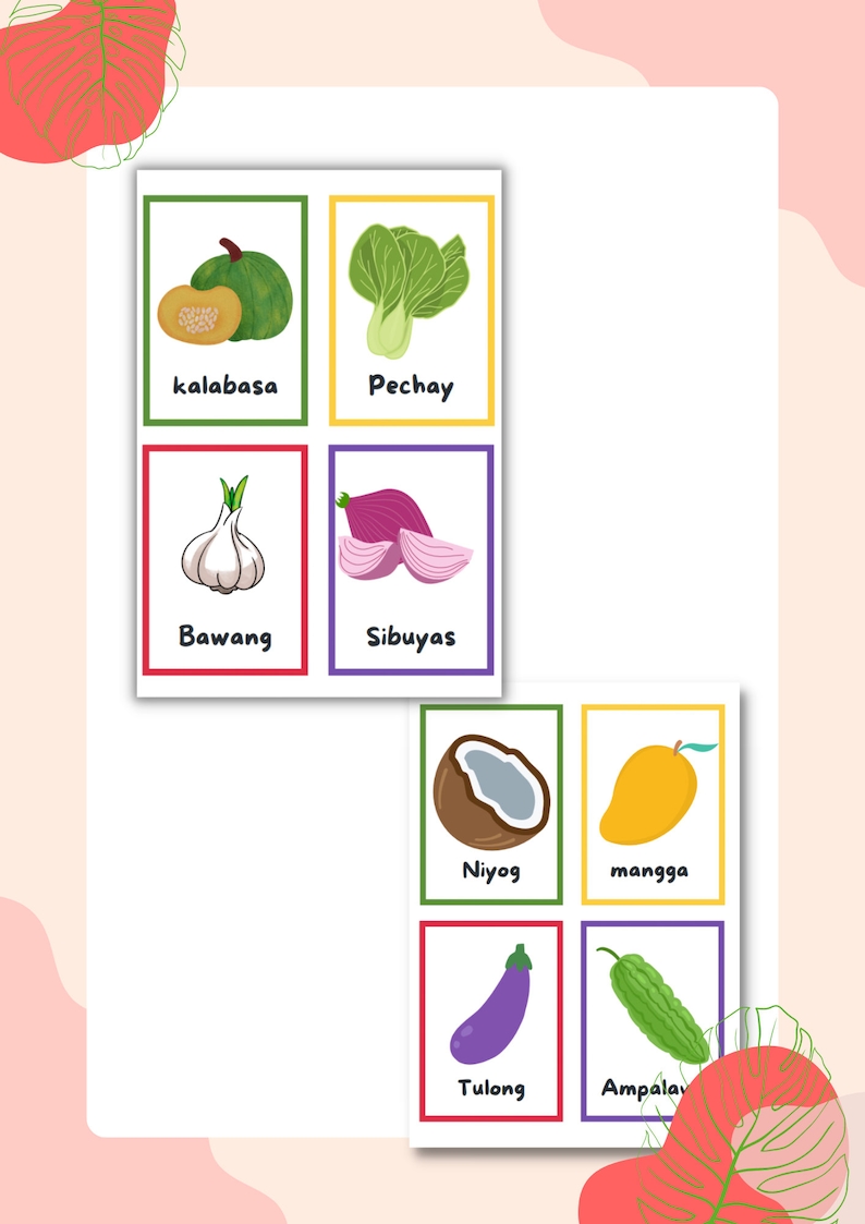 Filipino Language Learning Worksheets | Tagalog Childrens Worksheets ...