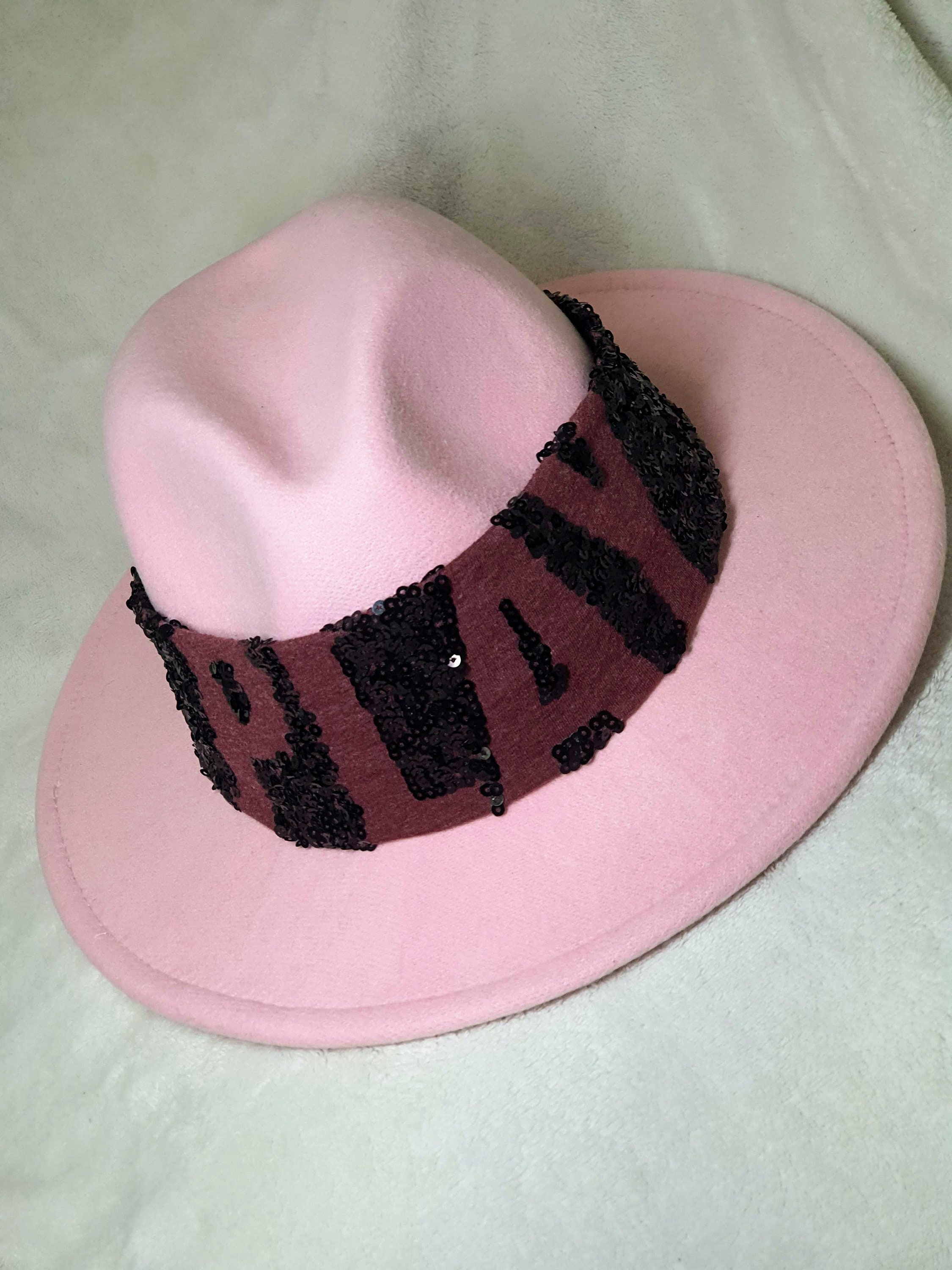 Pink Fedora Hat for Women Pink Wool Hat Felt Hat for Woman - Etsy